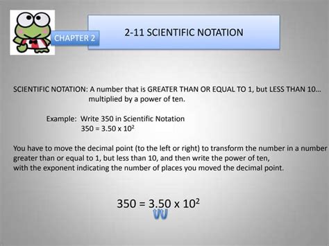 Scientific Notation Powerpoint Ppt