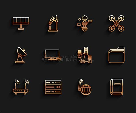 Web Hosting Panel Stock Vector Illustration Of Computer