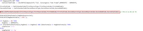 Event Request Codeunit 7600 Calendar Management · Issue 3752