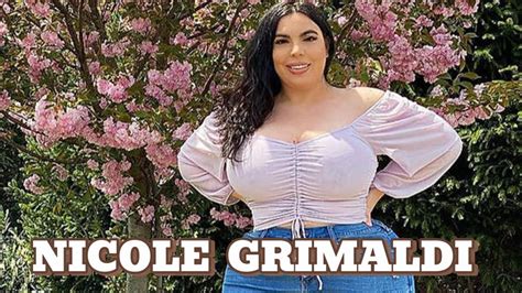 Nicole Grimaldi Wiki And Biography Of Gorgeous Curvy Model And Virtual