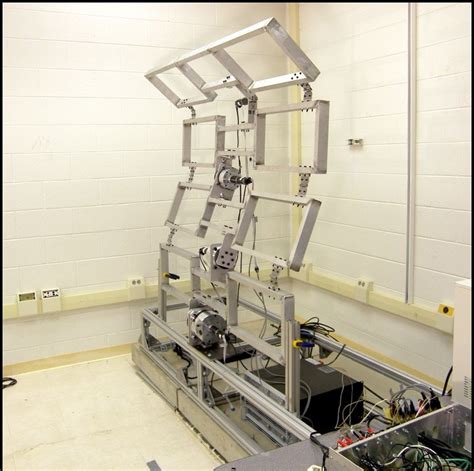 Developing Prototype Of The Robotic Wall Showing Four Of Its Eight