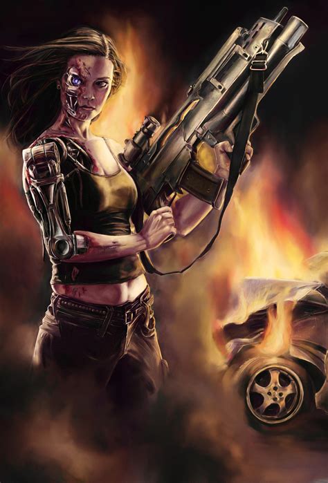 Summer Glau Terminator Poster
