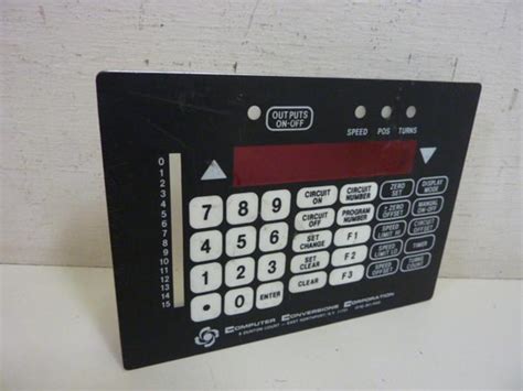Used Computer Conversion Keypad Pls1000 Keypad 58884 For Sale At I