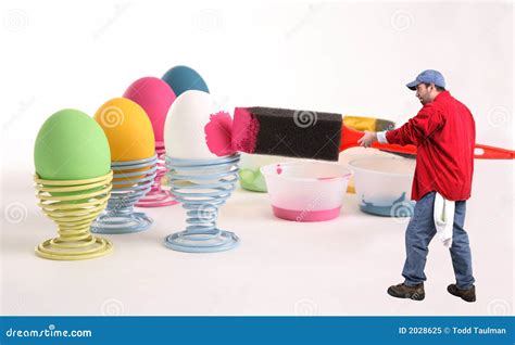 Getting Ready For Easter Stock Image Image Of Easter 2028625