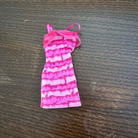 Barbie Toys Barbie Doll Fashionistas Fashion Pink Ruffle Striped