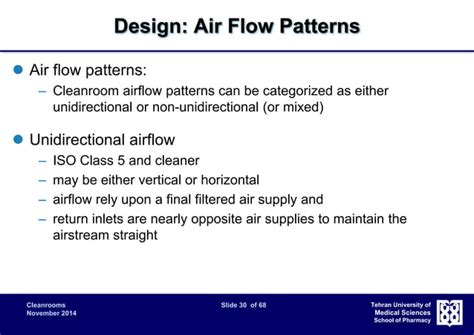 Cleanroom Classification Design And Pptx