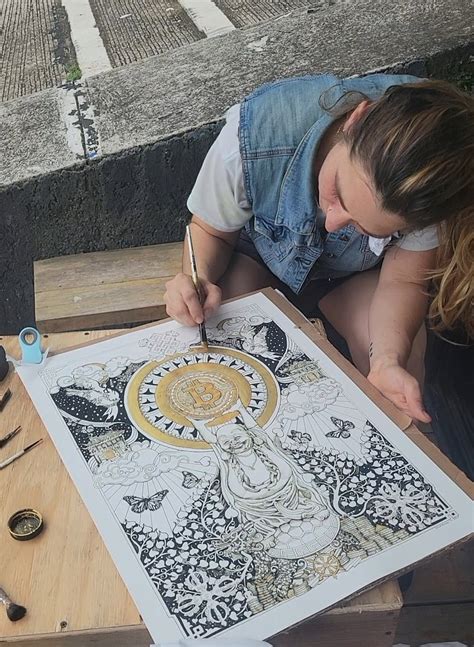 About Ariel Birdie Bitcoin Artist And Muralist Exhibiting Worldwide