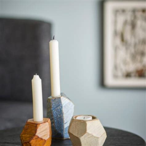 Florita Votive And Candle Holder Multi Stoneware