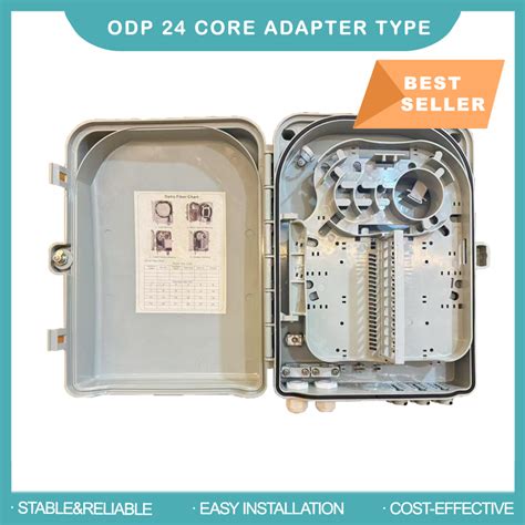 Jual Box Distribusi Fiber Optik 24 Core Outdoor Waterproof Ip65 Cocok Untuk Proyek Ftth