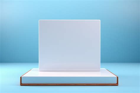 Abstract 3d Geometric Square Shape Ai Generated Image