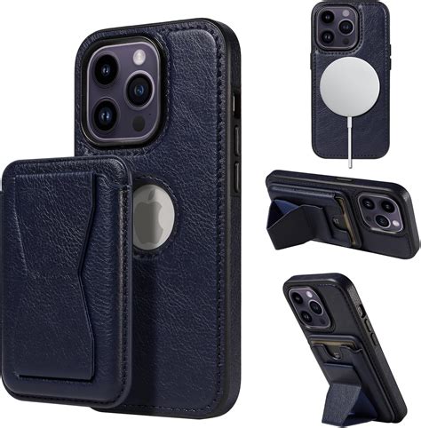 Dipipiya For Iphone 13 Case Leather 2 In 1 Detachable