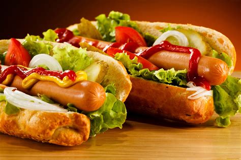 Delicious Hd Hot Dog Delight Fresh Juicy And Loaded With Flavor
