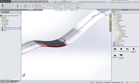 Solidworks Routing Ribbon Cables Computer Aided Technology