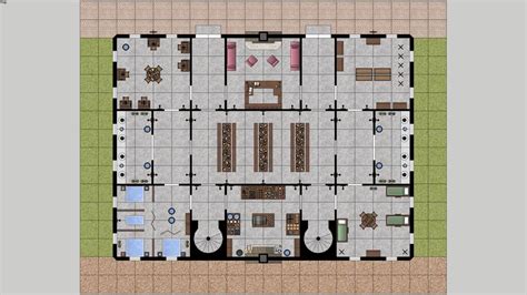 Generica Floorplans Guild Hall 3d Warehouse