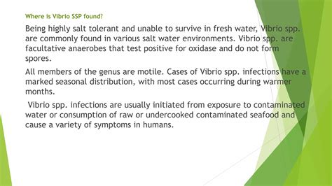Vibrio Spp Group Presentationpptx