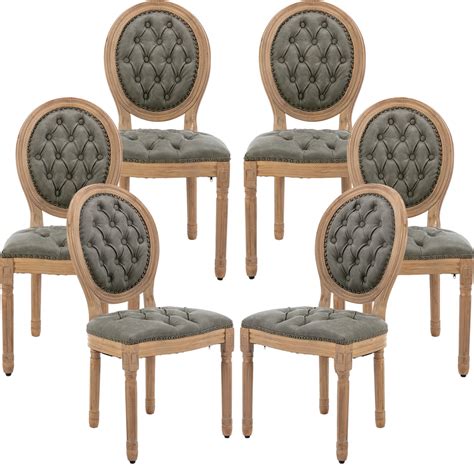 French Country Dining Chairs Set Of 6