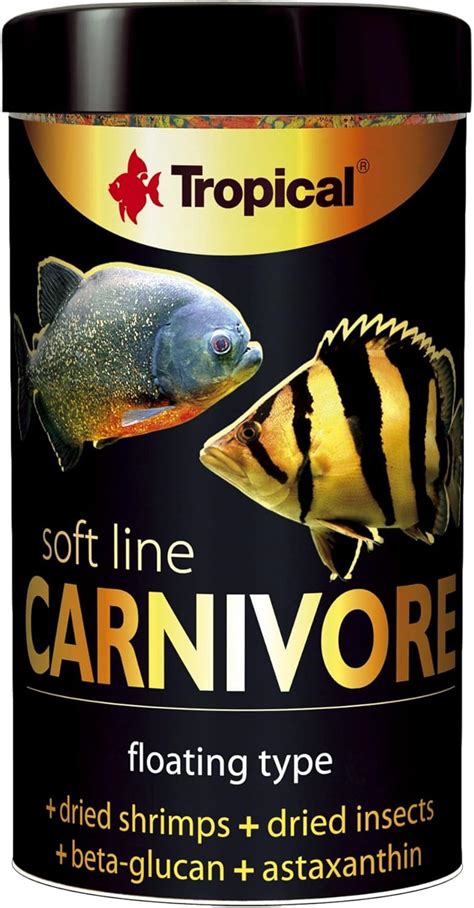 Soft Line Carnivore 1000ml 320g Nourriture Pour Grands Poissons Prédateurs Amazon Fr
