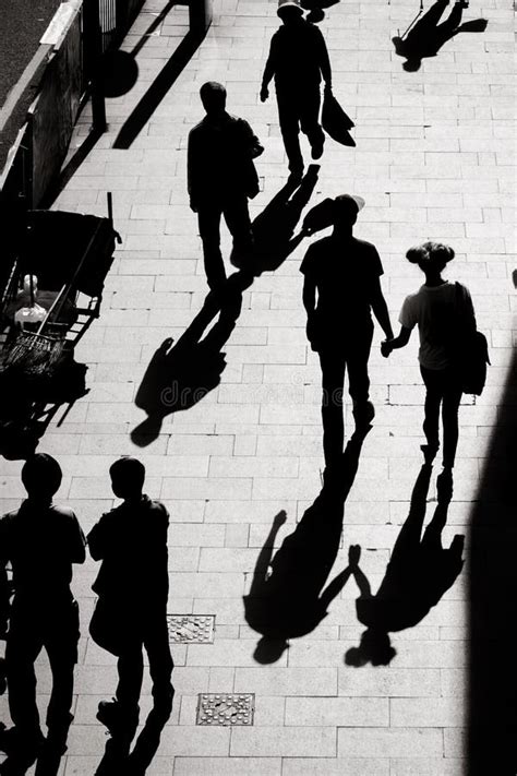 Interesting Light And Shadow Of Everyday Life On The Street Of Hong