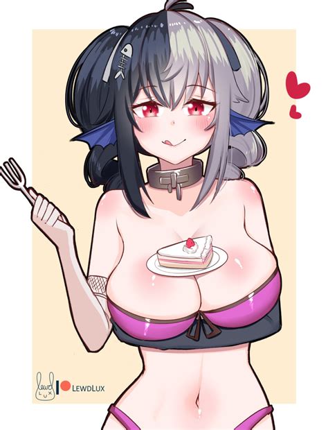 Rule 34 1girls Arm Under Breasts Artist Signature Asymmetrical Clothes Asymmetrical Gloves