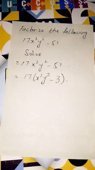 Math Questionsimplifyfactorizemath Mathematics Mathematician