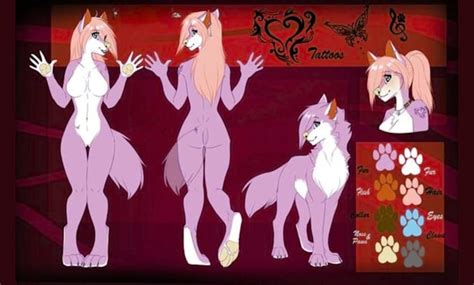 Draw Furry Reference Sheet Furry Ref Sheet Fursuit Reference Sheet Character Fur By Leola