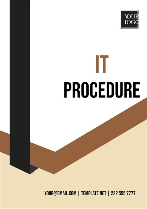 Free It Procedure Template To Edit Online