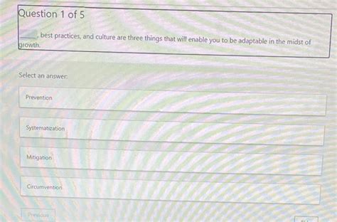 Solved Best Practices And Culture Are Three Things That