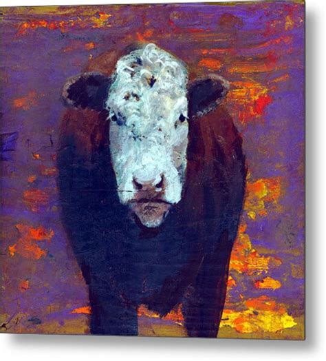 Cow Painting By Eric Atkisson