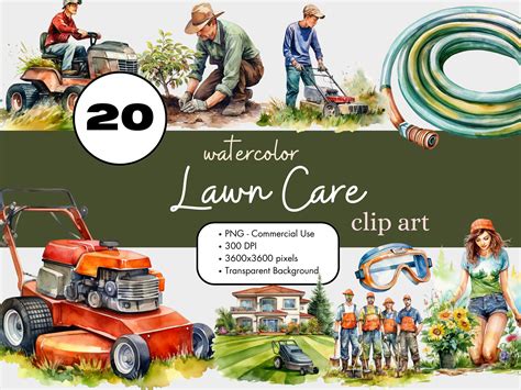 Lawn Care Clip Art Images
