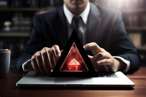 Triangular Caution A Businessman Tackles Computer Errors And