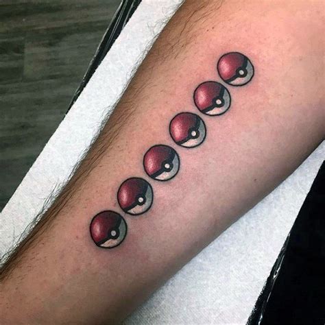 50 Pokeball Tattoo Designs For Men