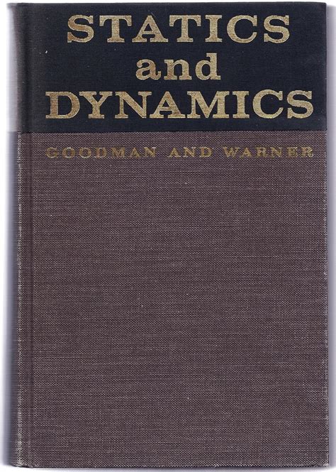 Statics And Dynamics Uk Books
