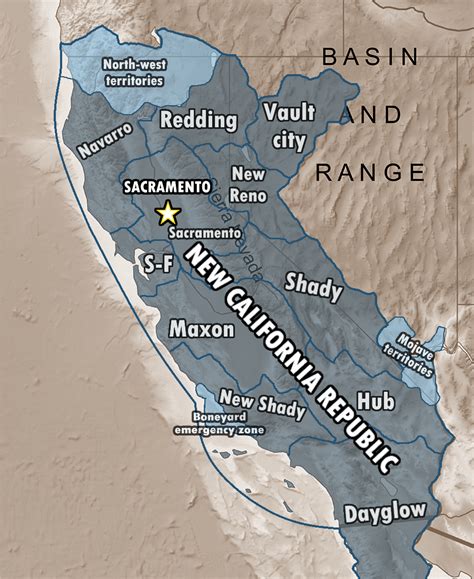 Show Map Of California With Cities