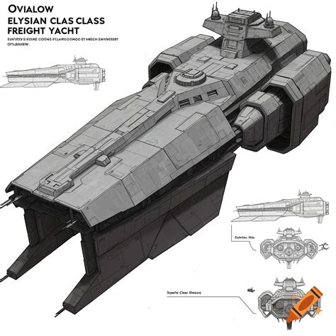 Star Wars Elysian Class Freighter Yacht Concept On Craiyon