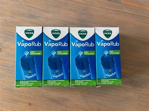 Vicks Vaporub Easy Applicator 35g X 4 Packs £1347 Picclick Uk