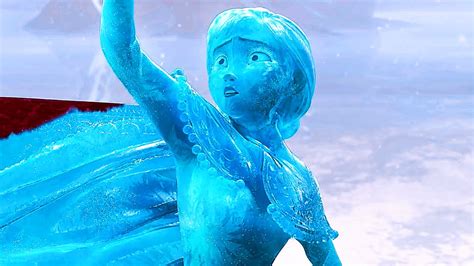 Frozen Anna Freezes Scene