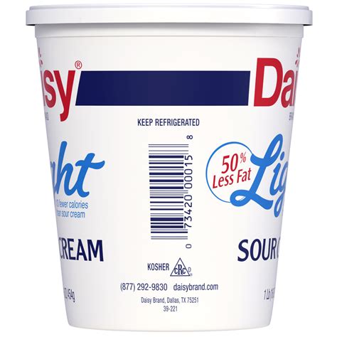 Daisy Sour Cream Light Planogram Right