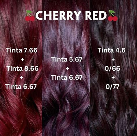 Cherry Red🍒 Neked Melyik Hajszín és Formula Tetszik A Legjobban🌶️🌹 ️