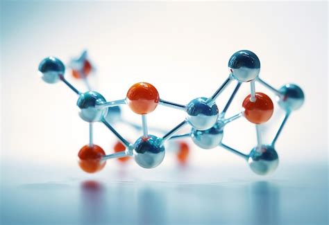 Photo Of Structure Of Molecular Science Molecular Background Design