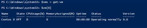 Hyper V Powershell List Not Clustered Vms