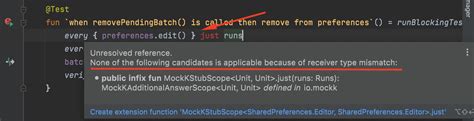 Android How To Mock Remove Extension Of Shared Preferences Using