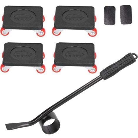Möbeltransporter 5 Teiliges Schwerlast Möbelheber Set Für
