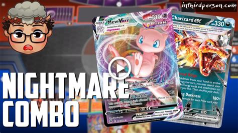 Tera Charizard Ex With Mew Vmax Is Wild Pokemon Tcg Deck List