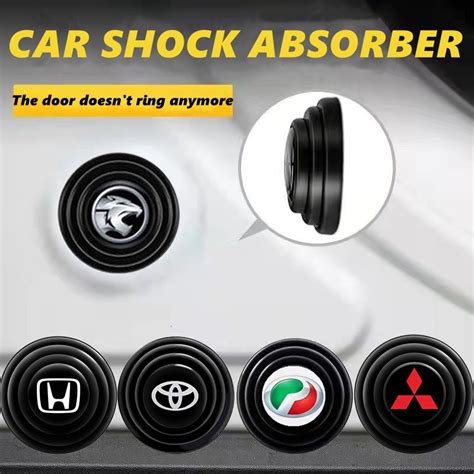 Ready Stock Car Door Anti Shock Buffer Absorber Sticker Silicone