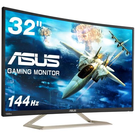 Asus Va H In Va Curved Fhd X Up To Hz Hdmi D Sub W X Stereo Rms And Mm