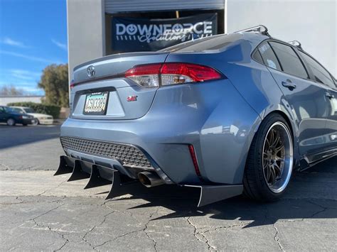 Downforcesolutions — 2019 2024 Toyota Corolla Sedan Rear Diffuser