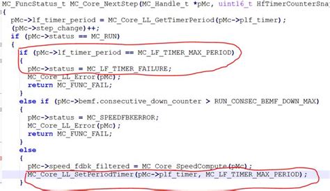 6 Step Examples From Mc Workbench Not Working Stmicroelectronics