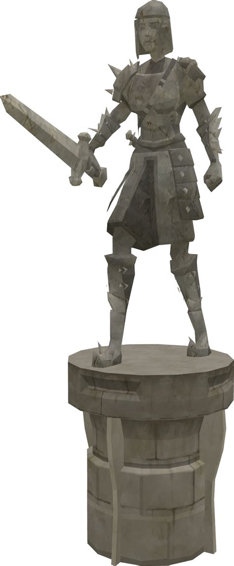 Statue Of A Warrior While Guthix Sleeps The Runescape Wiki