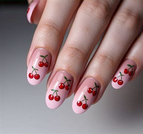 Cherry Nails Inspo 2025 Fresh And Trendy Designs To Try Now