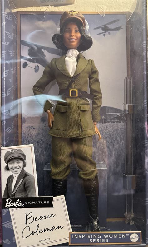 Barbie Inspiring Women Series Doll Bessie Coleman Katherine Johnson